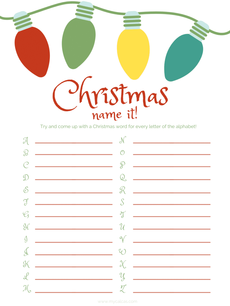 Free Printables for Teachers