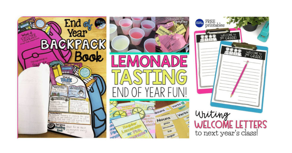 End of the Year School Activities & Ideas