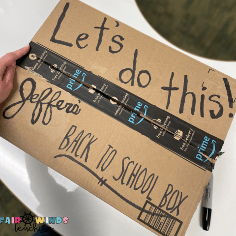 Packing Up Your Classroom? It's Time to Set Up Your Back to School Box!