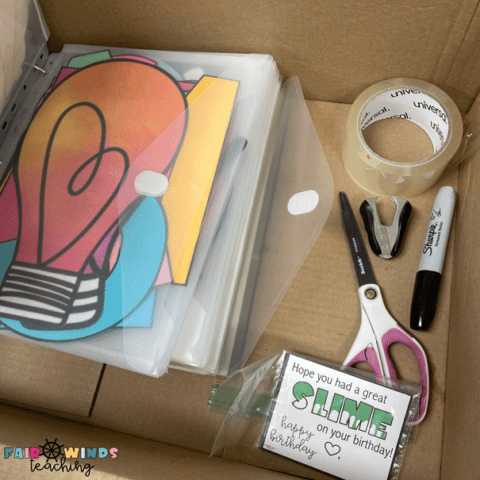 Packing Up Your Classroom? It's Time to Set Up Your Back to School Box!