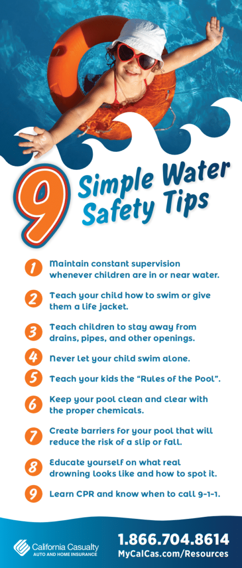 Water Safety Tips | California Casualty