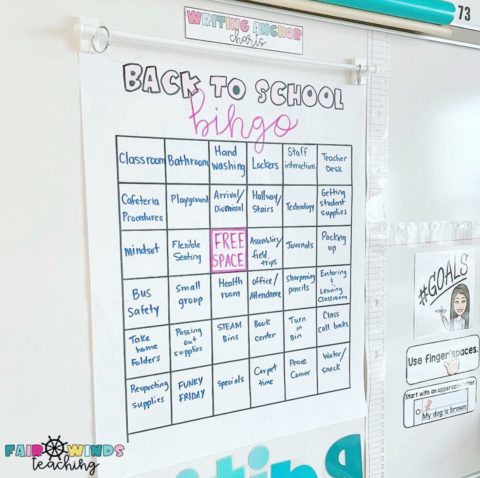 Welcome Back to School – First 10 Days Prep and Plans - Fair Winds Teaching