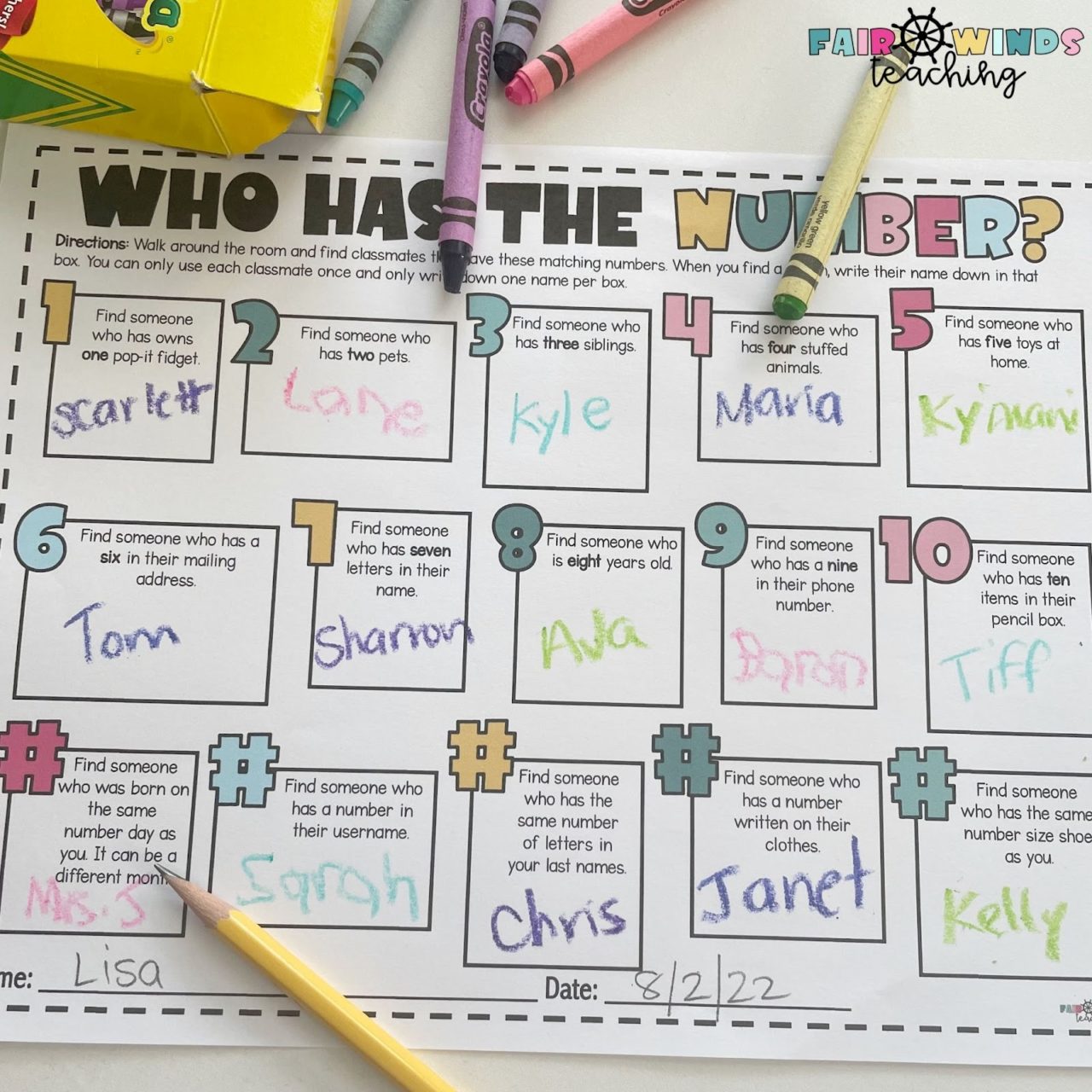 Welcome Back to School – First 10 Days Prep and Plans - Fair Winds Teaching